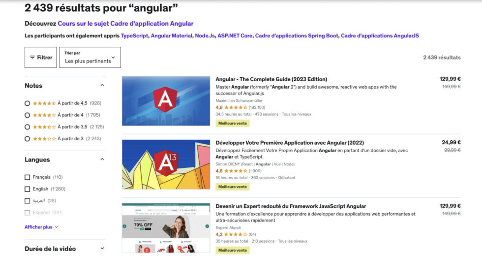Comment se former sur Angular en 2024 ? – Ambient IT